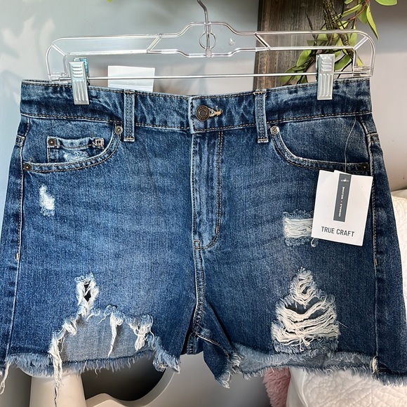 True Craft | Shorts | High Rise Denim Shorts Jean Cutoffs True Craft ...